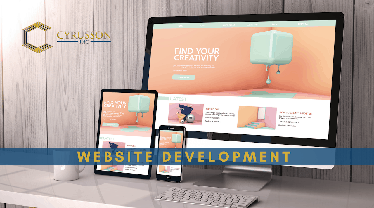 Website Design & Development in San Francisco - Cyrusson